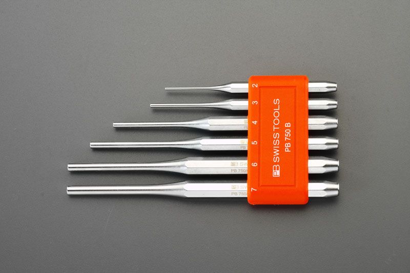 【セット内容】6本組材質：クロムバナジウム鋼総重量：約494g先端径：2mm、全長：115mm先端径：3mm、全長：125mm先端径：4mm、全長：150mm先端径：5mm、全長：165mm先端径：6mm、全長：180mm先端径：7mm、全...