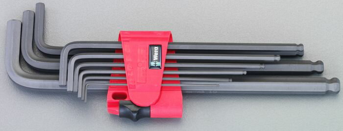 ●サイズ…1.5・2・2.5・3・4・5・6・8・10mm●軸長…90〜219mm9本組ボールポイント付　000012072051楽天 HD店　