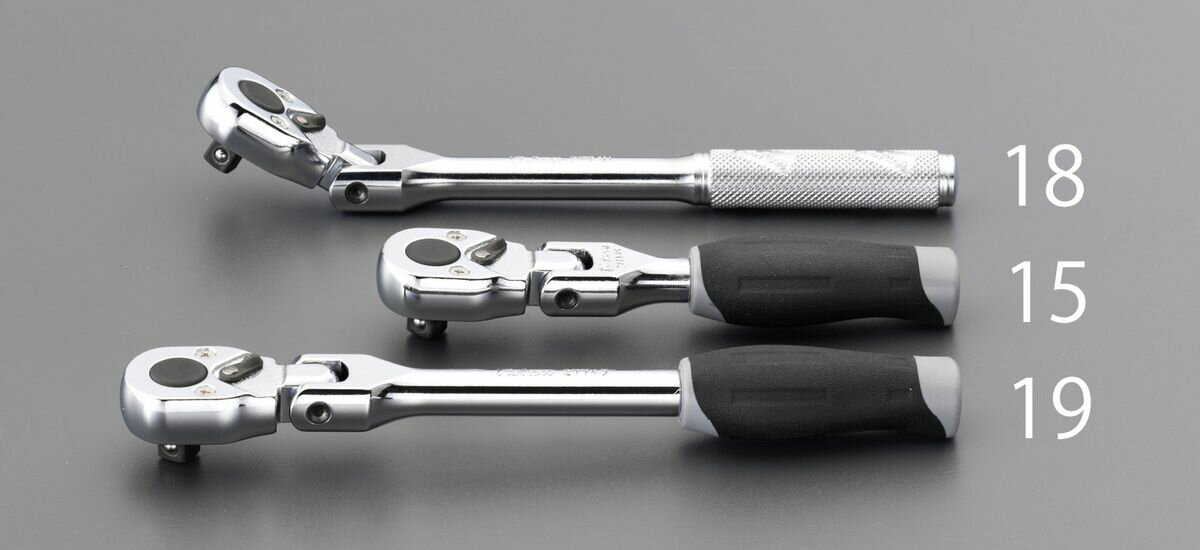 ●差込角…1/4”●全長…120mm●タイプ…首振り●送り角…18°左右切替式000012015196楽天 HD店