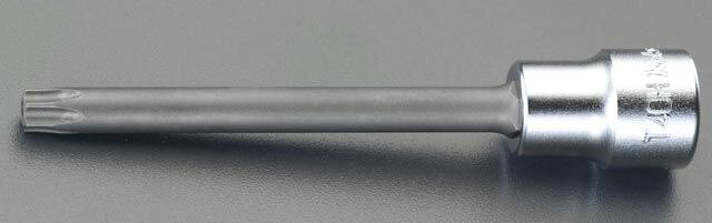 ●差込角…3/8”●全長…100mm●サイズ…T27イジリ止付丸軸のため、従来の六角軸では入らなかったサービスホールにも入ります。000012087099楽天 HD店　