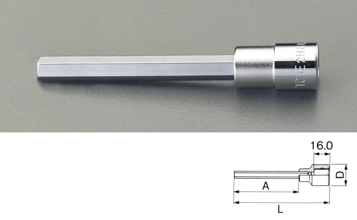 ●差込角…1/2インチ●対辺…7mm●サイズ…D：22mm A：68mm L(全長)：100mm●重量…75g000012227064楽天 HD店