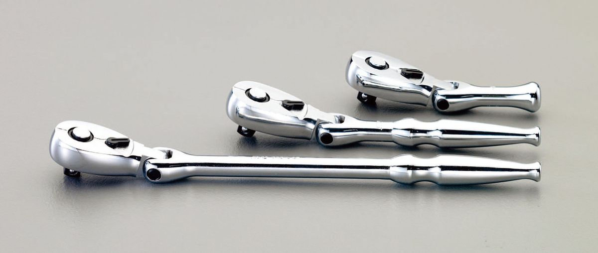 ●差込角…1/4”●送り角…10°●全長…80mm(ショート)90°首振りタイププッシュ式左右切替式000012098729楽天 HD店　