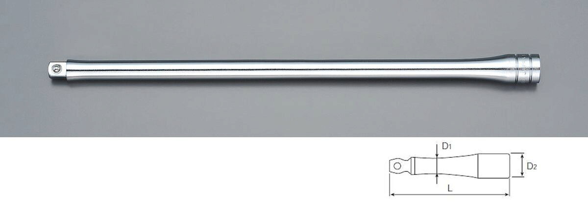 ●差込角…1/4インチ●サイズ…D1：8mm D2：12mm L：150mm●重量…70g000012227155楽天 HD店　