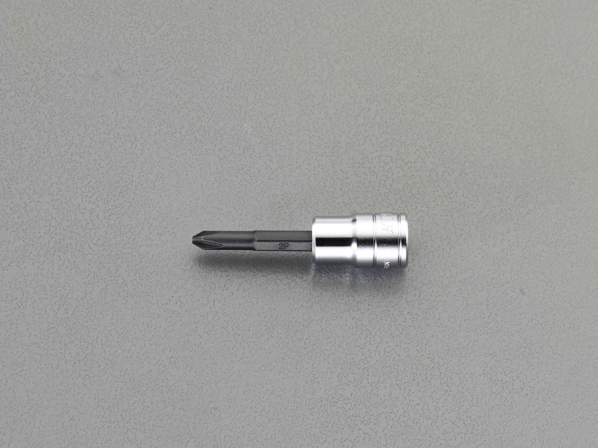 ●差込角…3/8”●サイズ…L1：37mm、L2：66mm、D：17mm●先端…#2重量：45g差込角側（四角形状）にパワーフィットを採用することで、接触を線から面に変え、応力の集中を防ぐことでエッジを傷めにくくし、より確実な締め付け、緩め...