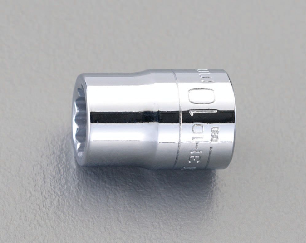 ●差込角…3/8”●対辺(mm)…10●外径…15.1●全長…24.1mm●材質…スチール12ポイント000012099020楽天 HD店　