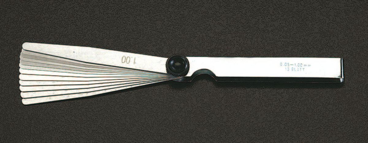 ●リーフ長…100mm●材質…スチール●測定内容(mm)…0.05〜1.0(0.05トビ)●ブレード数…20枚000012005367楽天 HD店　