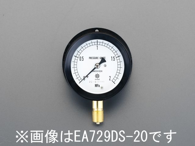 ●接続…G(PF)3/8”●圧力(MPa)…0〜3.0●ゲージ径…100mm●外径…128mmブルドン管方式プラスチック密閉ケースになっており、屋外や湿気や埃の多い所等雰囲気の悪い場所mm2使用頂ける商品です。000012211004楽天 HD店