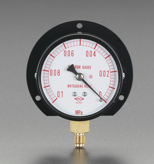 ●圧力…-0.1〜0MPa●接続…UNF7/16”(1/4”フレアー)●外径…128mm●ゲージ径…100mm000012035513楽天 HD店　