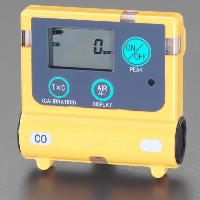 ●対象ガス…一酸化炭素●検知範囲…0〜300ppm(サービスレンジ：301〜2000ppm)●分解能…1ppm●指示精度…±30ppm●警報設定値…50ppm(1段目)、150ppm(2段目)●警報方式…ブザー・4点赤色LED点滅・LCD表...