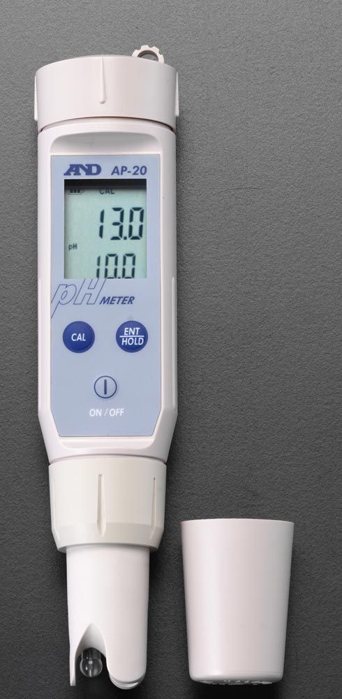 ●測定範囲…pH1.0〜12.0●分解能…0.1pH●精度…±0.1pH●使用温度…0〜50℃●電池…LR44×4個●サイズ…φ38×170mm●重量…90g防水設計ケース付標準液別売　EA776AL-10、-11、-12000012074...
