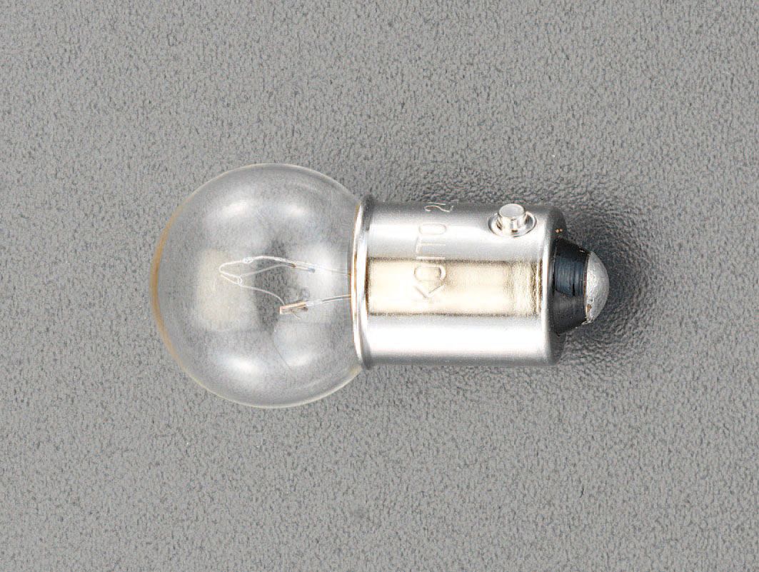 ガラス球：G14光色：クリアー口金：BA9sサイズ：φ15X28mm用途：計器灯、表示灯用定格：24V6W一般用000012080391楽天 HD店　