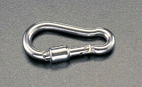 ●材質:SUS304●線径:8mm●全長:80mm●口の開き:23mm●使用荷重:150kg000012062747楽天 HD店　
