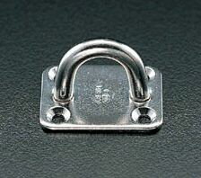 ●材質:SUS304●穴径:5.2mm●線径:8mm●プレートサイズ:39×50mm●リング径:22mm●使用荷重:30kg000012033480楽天 HD店　