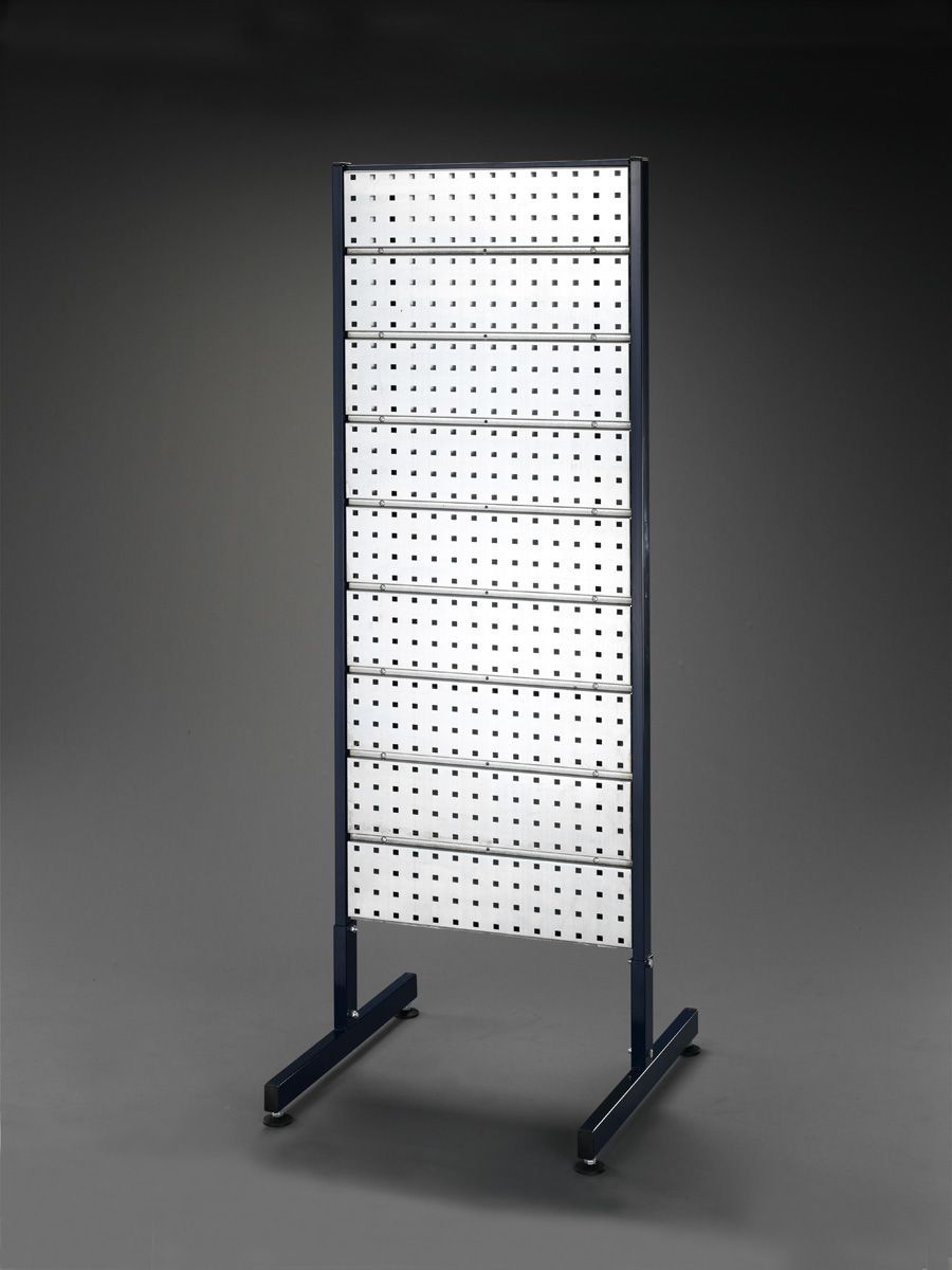 ●※注意※:【お客様組立品】●サイズ:571（W）×570（D）×1600（H）mm●重量:22kg●材質:スチール●耐荷重:450kgフック、ホルダー類は別売です。別売の自在キャスターキットは持ち手付。ラックに取り付ければ運搬に大変便利で...