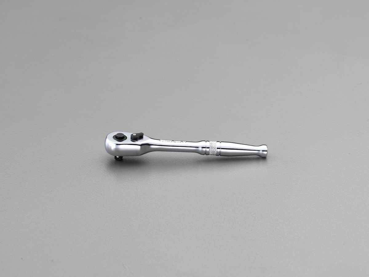 ●差込角…1/4”●全長…143mm●送り角…6°●材質…クロムバナジウム鋼●重量…145gプッシュ式左右切替式000012251328楽天 HD店　