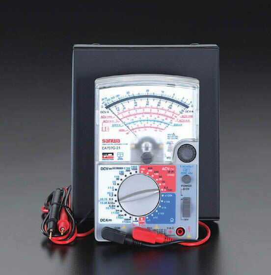 ●直流電圧…0.3/1.2/12/30/120/300/1000V●交流電圧…3V(約2.5MΩ)/12V(約1.1MΩ)●直流電流…0.12μ/0.3m/3m/30m/300m/6A●交流電流…6A●抵抗…2k/20k/200k/2M/2...