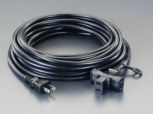 ●コンセント定格…125V・15A(1500Wまで)●電線仕様…VCT2.0mm2×2心●コンセント数…3個●コード長…10m●重量…1.3kg000012212742 HD　