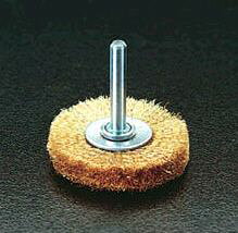 ●軸径…6.0mm●線径…0.15mm●毛丈…12mm●全長…約37mm●最大回転数…3000rpm●材質…真鍮●外径…75mm000012006889 HD　