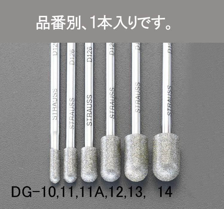 ●軸径…3mm●砥粒…ダイヤモンドパウダー●粒度…＃140●全長…55mm●入数…1本入り●刃径…6mm●刃長…13mm000012037717楽天 HD店　