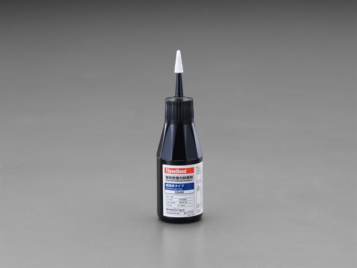 ●中粘度※粘度:650（mpq・s±20%・25℃の場合）●内容量:50g●使用温度範囲:-40-150℃●カラー:青●2時間後破壊トルク:Fe:6.0N・m●24時間後破壊トルク:Fe:14.5N・m、SUS304:4.6N・m、真鍮:7...