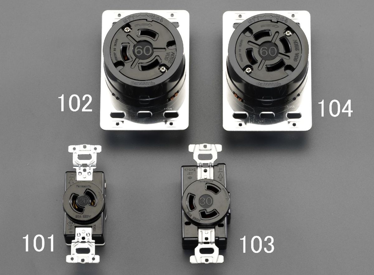 ●定格容量:30A 250V●仕様:接地2P(旧3P)●サイズ:42×106.2×36.5(D)mm●適用電線:IV、VVF、VVR、φ2.6mm、φ3.2mm、3.5mm2、5.5mm2000012257900楽天 HD店　
