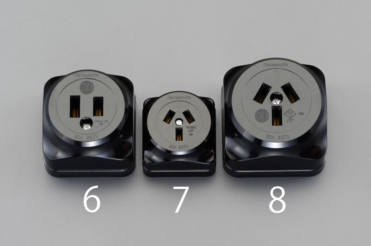 ●定格容量:30A 250V●仕様:3P●サイズ:90×90×57(D)mm●適用電線:IV、VVFφ2、2.6mm、3.5mm2、5.5mm2000012257938楽天 HD店　