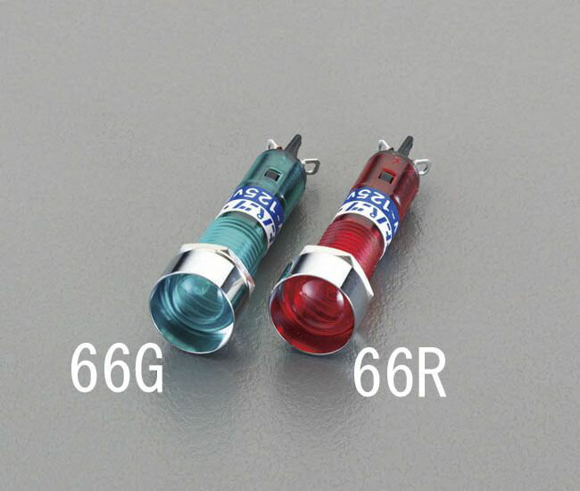 ●パネルカット:φ10.2×8.8mm●端子金具:ハンダ付け用端子●定格:AC100V-125V●パネル取付方式:ナット締め付け●取付板厚:8mmまで●型式:BN5668-1●色:赤000012216994 HD　