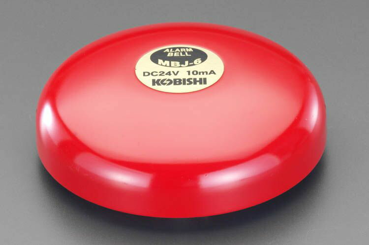 ●定格電圧:DC24V●音量:90dB●サイズ:φ150×48.3(H)mm●コード長:300mm●材質:ゴング:アルミ(赤塗装)、ベース:スチール(メッキ鋼板)火災報知器のメンテに数多く使われています。000012082125楽天 HD店　