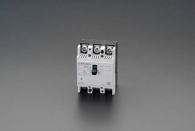 ●定格遮断容量:5kA(220V AC)●定格絶縁電圧:500V AC●サイズ:75×96×76mm●定格電流:100A●型式:NF100-KC3P三菱電機3極000012008638楽天 HD店　