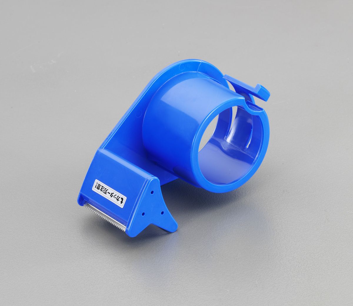 ●適用テープ:OPPテープ(クラフトテープも使用可)幅:50mm以下、テープ芯内径:76mm（3"）、テープ直径:120mm以下●材質:本体:ABS樹脂、刃:ステンレス●サイズ:60(W)×140(L)×90(H)mm●重量:70g●空回り...