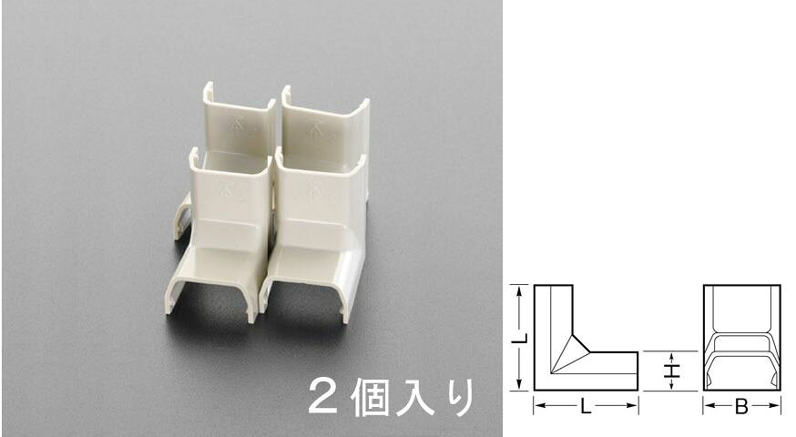 ●カラー:ホワイト●規格:2号●サイズ(mm):B:23.2、L:31、H:11.7モールの蓋の上からかぶせるだけで取付できます。入数は2個入りです。000012202306 HD　
