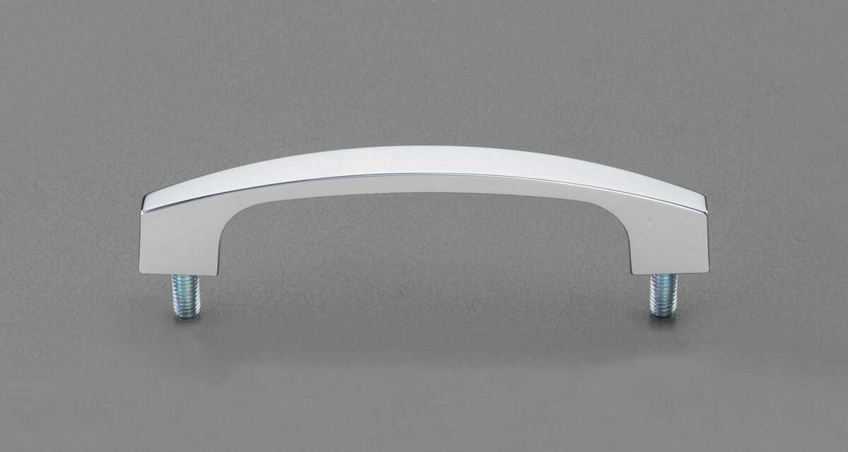 ●材質:スチール(亜鉛ダイカスト)●仕上:クロムメッキ●ねじサイズ:M6×13mm●ねじ間×幅×高さ:85×9.2×22.5mm000012092146 HD　