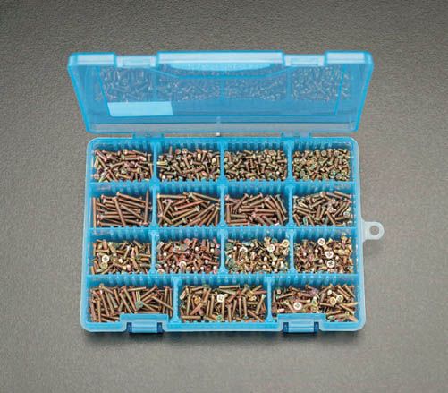 ●(セット内容):頭形状 サイズ(入数):(+)ナベ M3×5(80)(+)ナベ M3×6(80)(+)ナベ M3×8(70)(+)ナベ M3×10(60)(+)ナベ M3×12(50)(+)ナベ M3×15(40)(+)ナベ M3×20(...