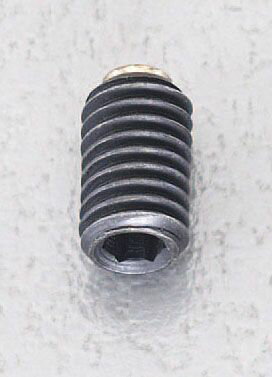 ●材質:本体:鉄(黒染め)、パッド:真鍮●ねじ:M6×10EA966C-1--37用のオプションの傷防止ねじです。六角穴付000012217641 HD　
