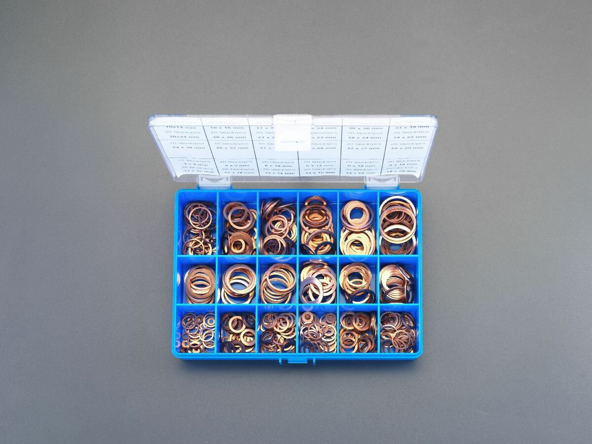 ●(セット内容):内径×外径（入数）:4×8mm(20)5×9mm(20)6×10mm(20)6×12mm(20)8×12mm(20)8×14mm(20)10×14mm(20)10×16mm(20)12×16mm(20)12×18mm(20...