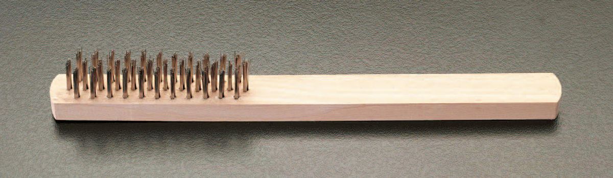 全長：255mm毛丈：20mm線径：0.3mmブラシ材質：ステンレス行数：4行ブラシサイズ：18X90mm000012001099 HD　