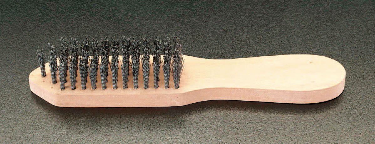 毛丈：20mm行数：5行ブラシサイズ：32X100mm線径：0.3mm全長：230mmブラシ材質：スチール（波線）000012001107 HD　