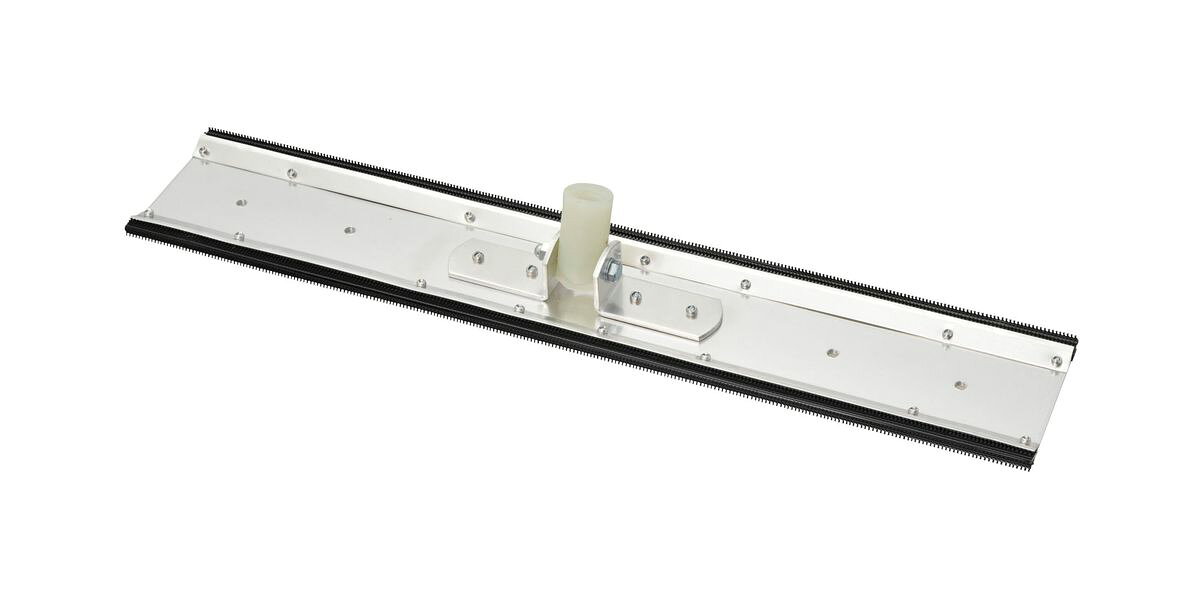 材質：アルミサイズ：500(W)X90(D)X15(H)mm重量：530gねじサイズ：18mmモップ取付方法：マジックテープ式対応モップ：EA109ND-306、EA109ND-307、EA109ND-308床モップ用ホルダー0000122...