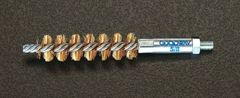 ●ブラシ材質…真鍮●接続ねじ…1/4”-28●適応パイプ内径…17.5mm(11/16”)EA115GA-1〜-26のシャフトに取り付けて使用して下さい。軟、少し硬めのスケールの除去用000012002224 HD　