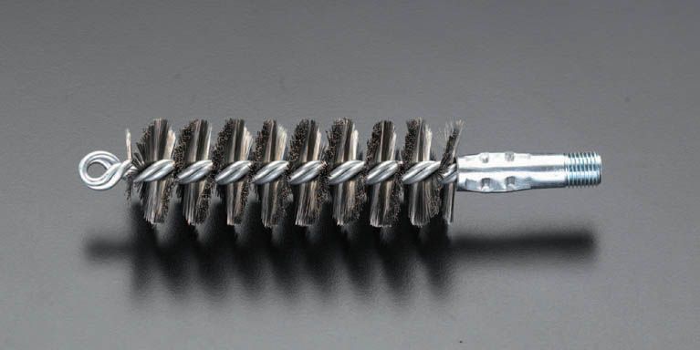 ●ブラシ材質…ステンレス●適応パイプ内径(mm)…89●接続ねじ…1/2”-12接続ネジの旧タイプは1/4”NPTです。在庫なくなり次第1/2”-12に随時変わります。EA115GA-31〜-34のシャフトに取り付けて使用して下さい。シャフ...