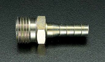 ●材質:スチール(亜鉛メッキ)●ねじ径:G（PF）1/2"●適合ホース内径:1/2"（13mm）000012007301 HD　