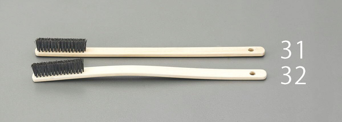 行数：4行柄形状：直毛丈：15mmブラシサイズ：12X65mm全長：295mm重量：23gブラシ材質：豚毛柄材質：竹用途：部材の洗浄に使用。洗浄、掃除、接着剤の塗布にも便利。000012235763 HD　