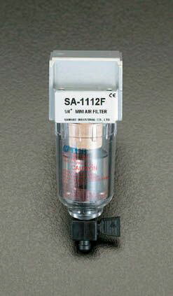 ●全高:115mm●最高使用圧力:1MPa(10.2kgf//cm2)●フィルター:5ミクロン●取付ねじ:Rc(PT)1/4"●面間:40mm●重量:240g000012001770 HD　