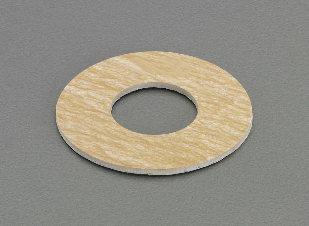●使用温度範囲:-100-183°C●呼び径:100A●厚み:2.0mm内フランジパッキンJIS管フランジ用JIS10K無機繊維とアラミド繊維に無機充填材を加え、バインダーとして耐油性合成ゴムを配合した、ノンアス仕様のガスケットです。000...