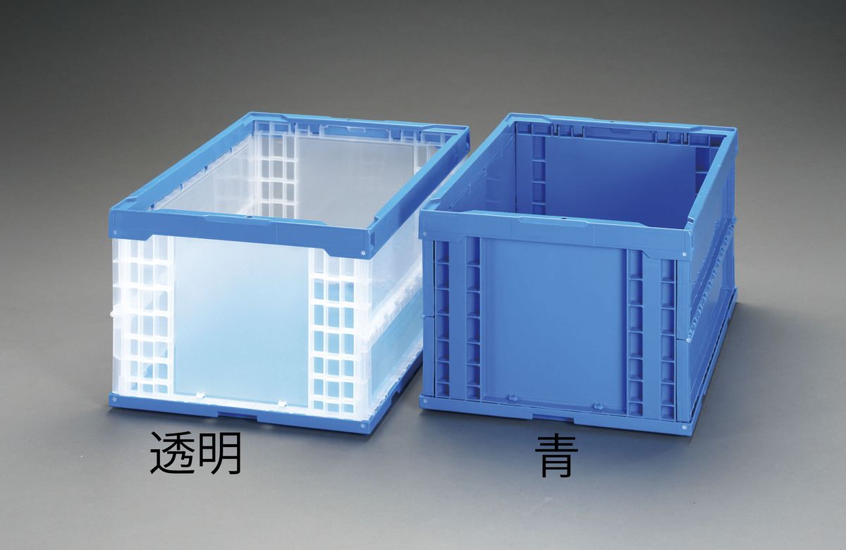 ●サイズ:649×439×327(H)mm●容量:74L●材質:ポリプロピレン●フタ:EA506AA-53（別売）●色:透明●入数:1積み重ね可能000012220081 HD　