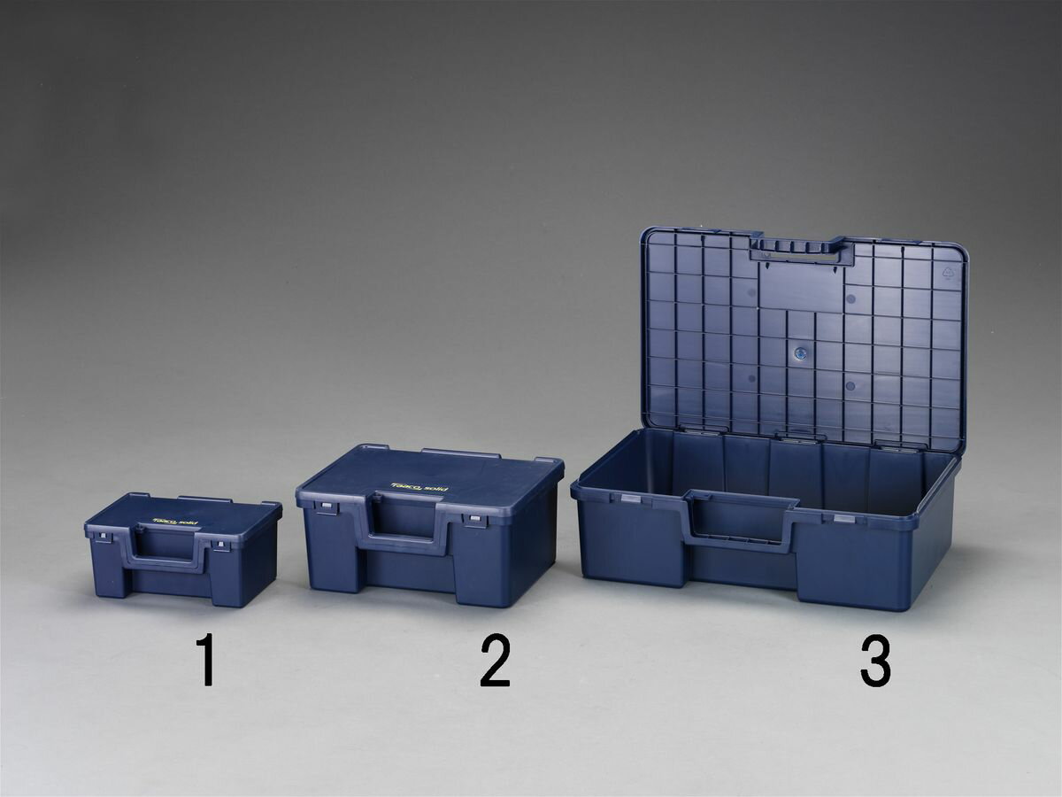 ●材質:ポリプロピレン●外寸（W×D×H):275×175×125mm●内寸（W×D×H):255×145×115mm（最大）●重量:450g●南京錠を掛けることが出来ます。南京錠取付穴:φ6mmロック付（2箇所）縁の突起が上蓋とかみ合う為...