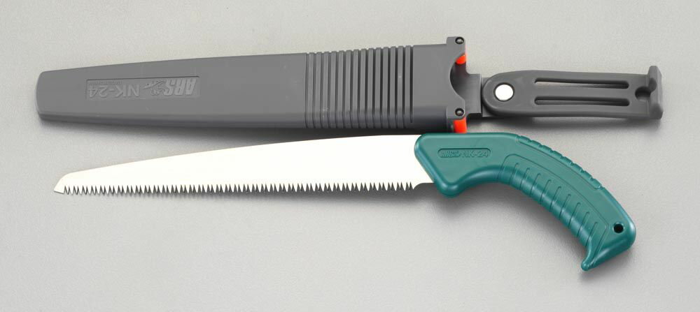 ・全長:386mm・刃材質:高炭素刃物鋼・刃長:240mm替刃式果樹の剪定や庭木の切断に樹脂ハンドル・サヤ(樹脂)付000012073554楽天 HD店　