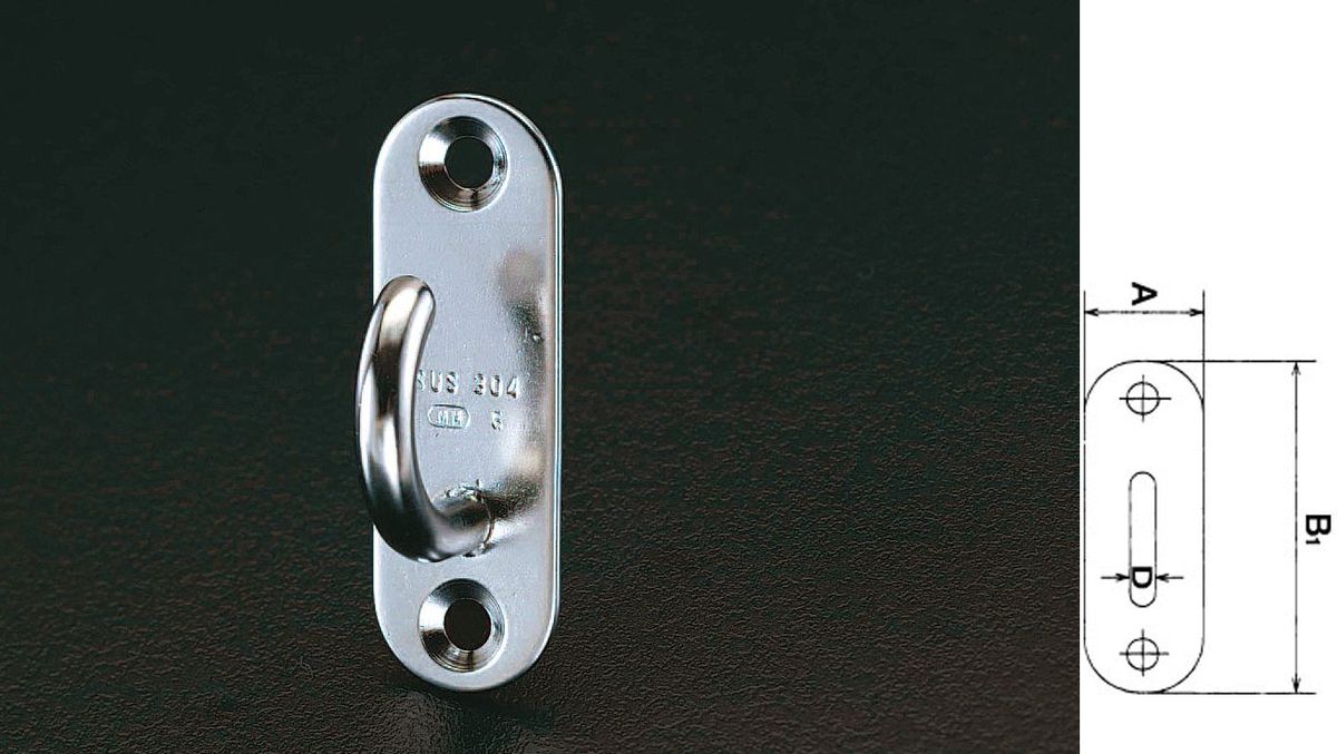 ●材質:SUS304●サイズ(mm):D:6、A:20、B1:60●穴径:5.2mm●使用荷重:15kg000012004858楽天 HD店　