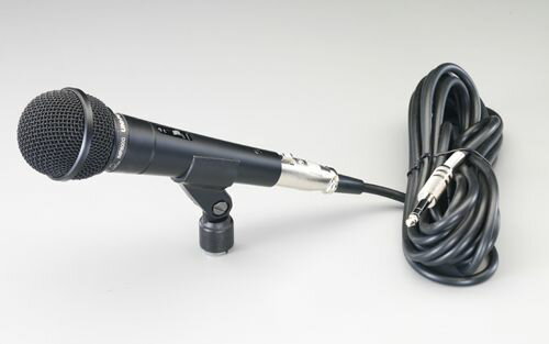 ●定格インピーダンス:600Ω●正面感度レベル:-56dB(1kHz 0dB=1V/Pa)●周波数特性:70Hz-12kHz●指向性:単一指向性●付帯機能:トークスイッチ●サイズ:φ53×174mm●コード長:5m●アダプターのねじサイズ:...