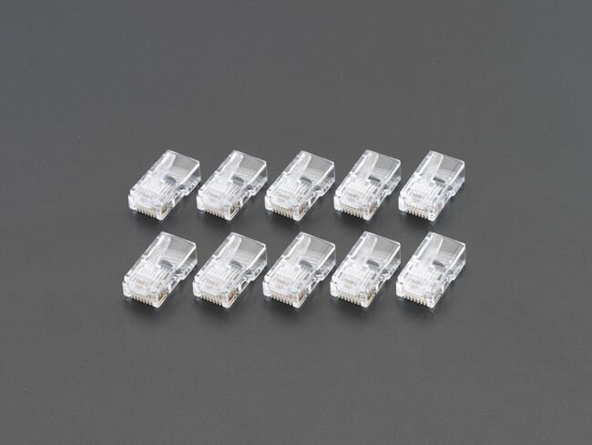 CAT5E対応RJ45コネクタヨリ線仕様入数は10個入りです。000012211962 HD　